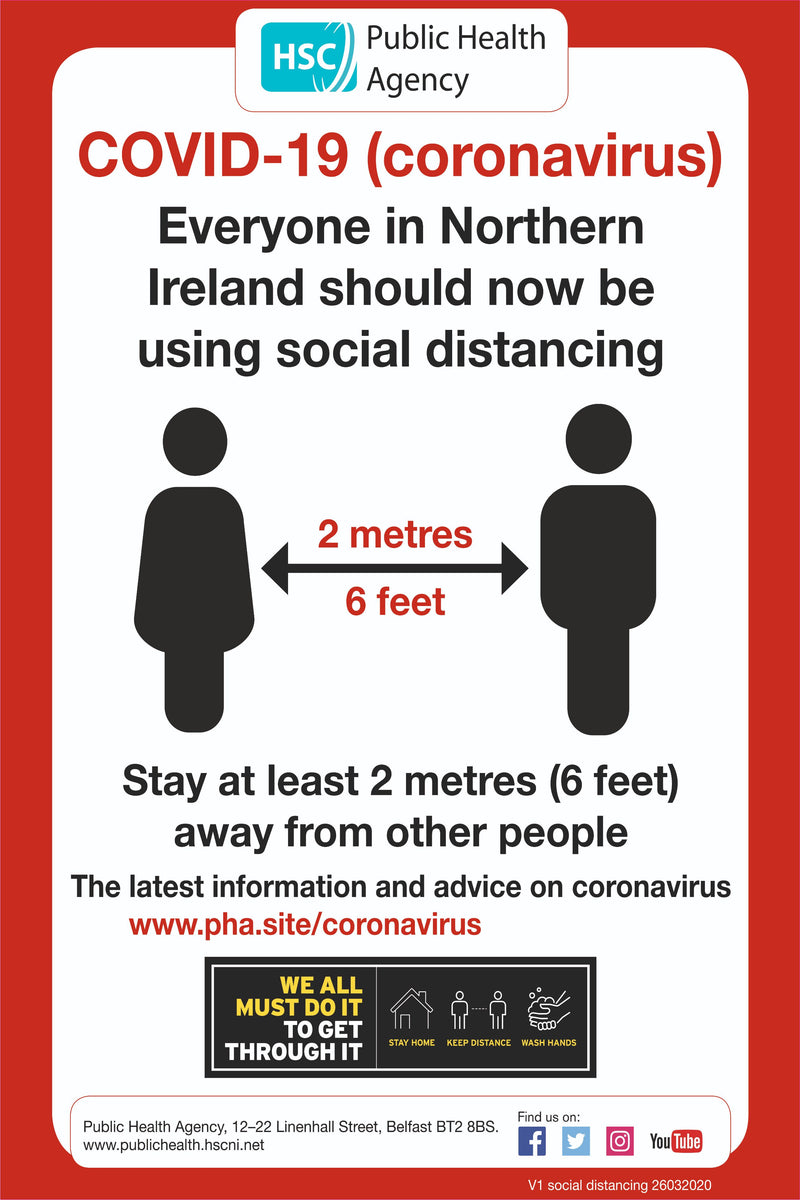 Covid-19 Coronavirus Signs – KLH Solutions